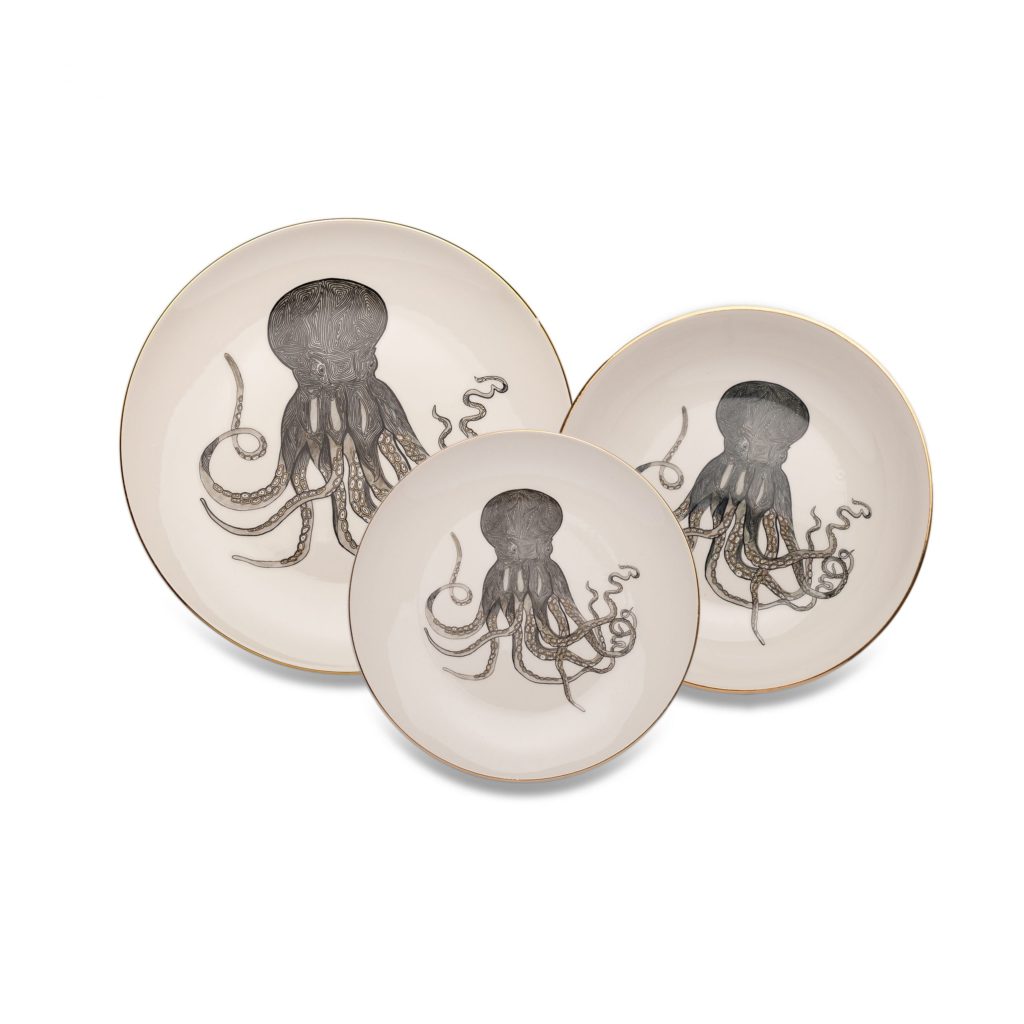 Micuit - Octopus 12 Piece Dinner Set - European Design Haus